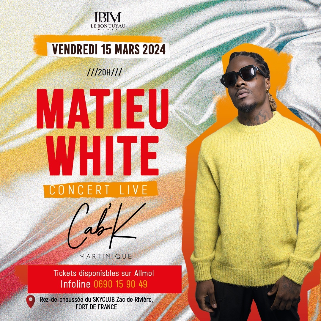 972 - 15/03 - Matieu White Concert Live @ CabK - CONCERTS